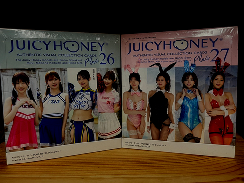 AVC Juicy Honey Collection Card PLUS #26 #27 Set 2BOX With Shrink Wrap ...