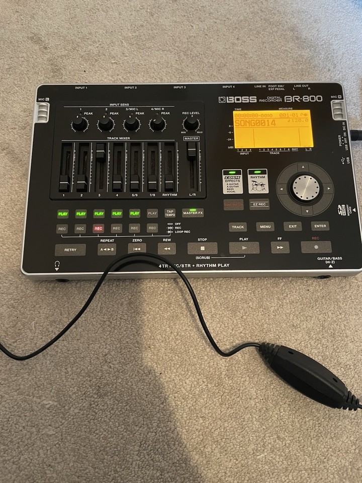 BOSS BR-800 Digital Multi-Track Recorder – Portable 8-Track | eBay UK