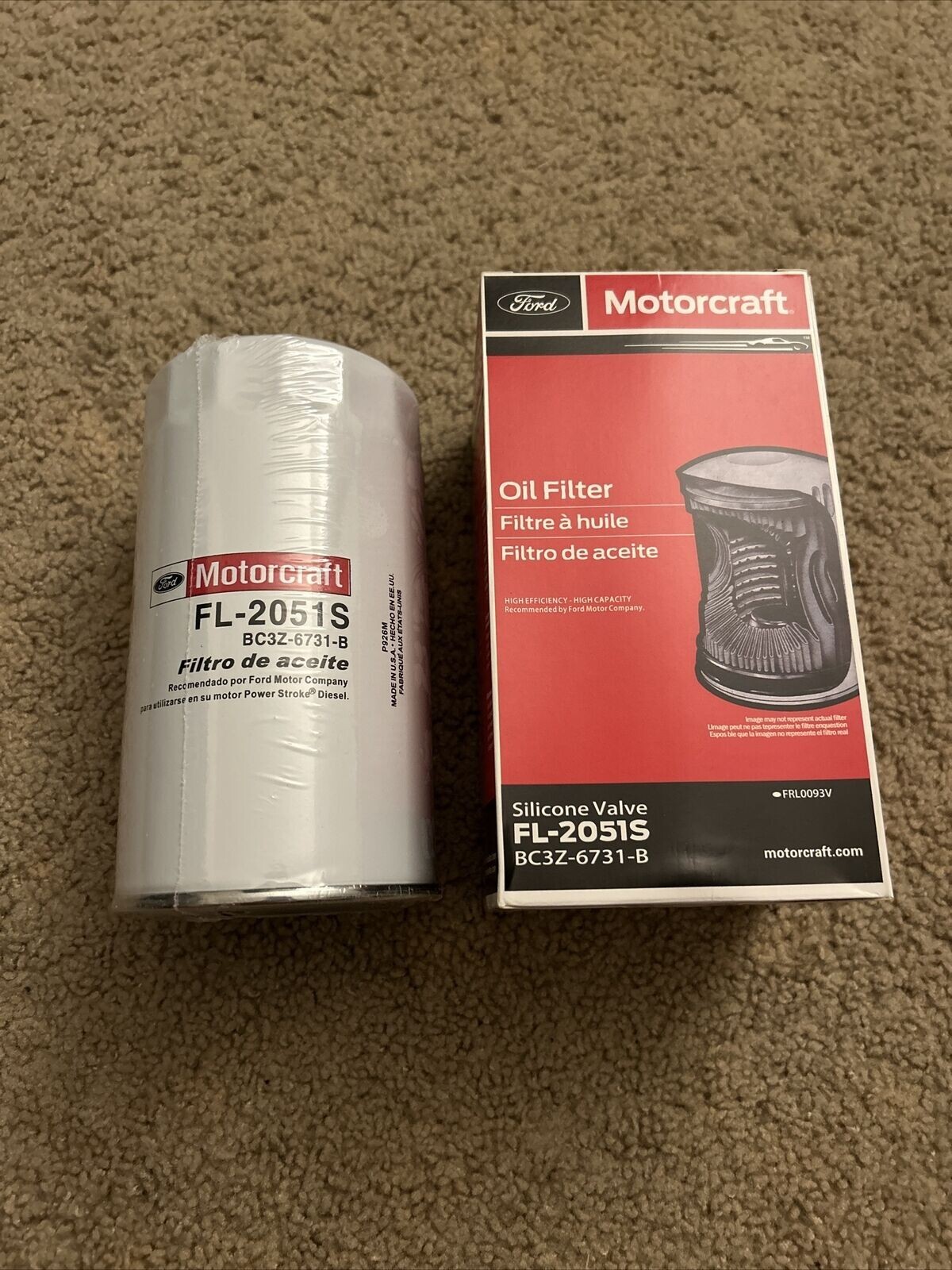 MOTORCRAFT FL-2051 - cross reference oil filters | oilfilter ...