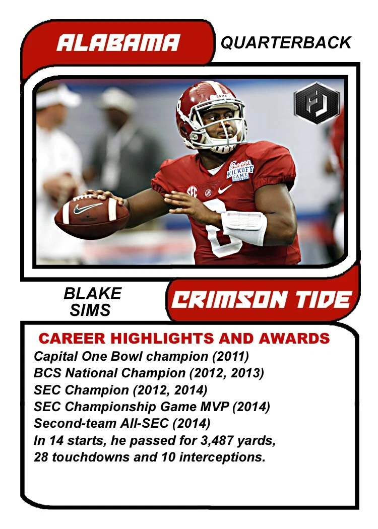 Blake Sims Alabama Wife