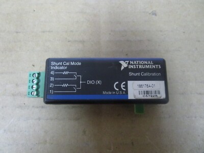 NATIONAL INSTRUMENTS SHUNT CALIBRATION MODULE SCC-SG11 | eBay