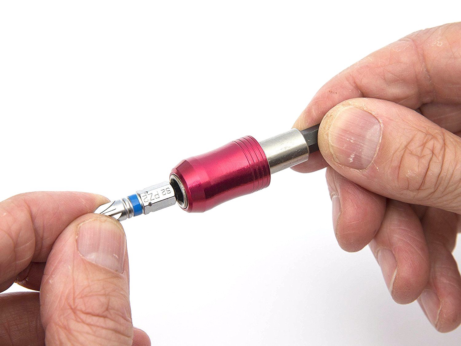 ARMEG Quick Release 1/4" Screwdriver Bit Holder & IMPACT 10 Pz2 Bits ...