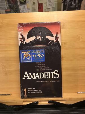 Amadeus VHS 1997 VCR Video Tape Movie F. Murray Abraham Tom Hulce ...