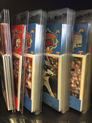 1989 Topps - Baseball Talk Collection Factory Sealed - You Pick | eBay
