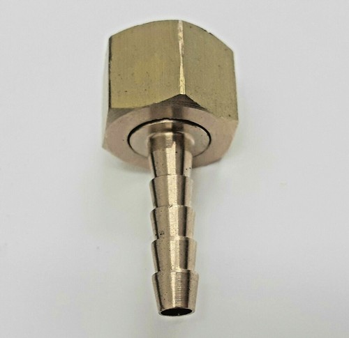 BSP Female Brass Hosetails with 60o Cone End & Swivel Nut, Brass ...