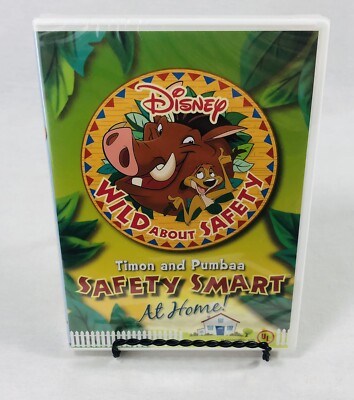 Disney Wild About Safety Timon and Pumbaa Safety Smart At Home DVD NEW ...
