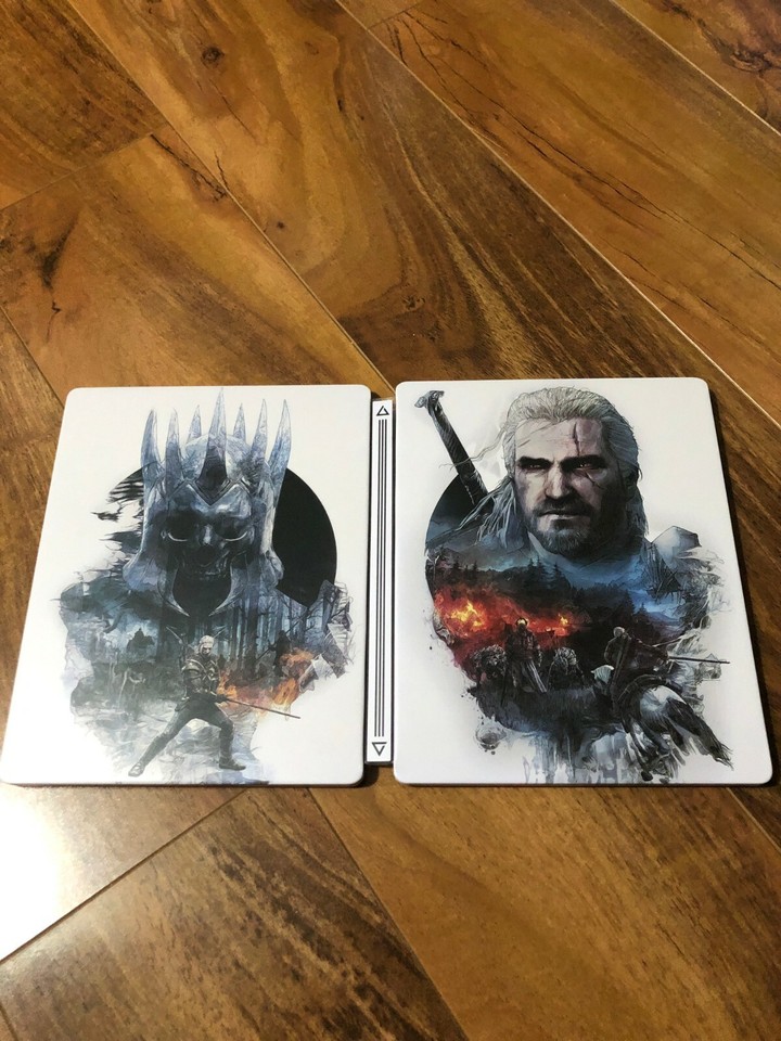 The Witcher 3 Custom-Made G2 Steelbook Case PS4/XBOX (NO GAME) | eBay