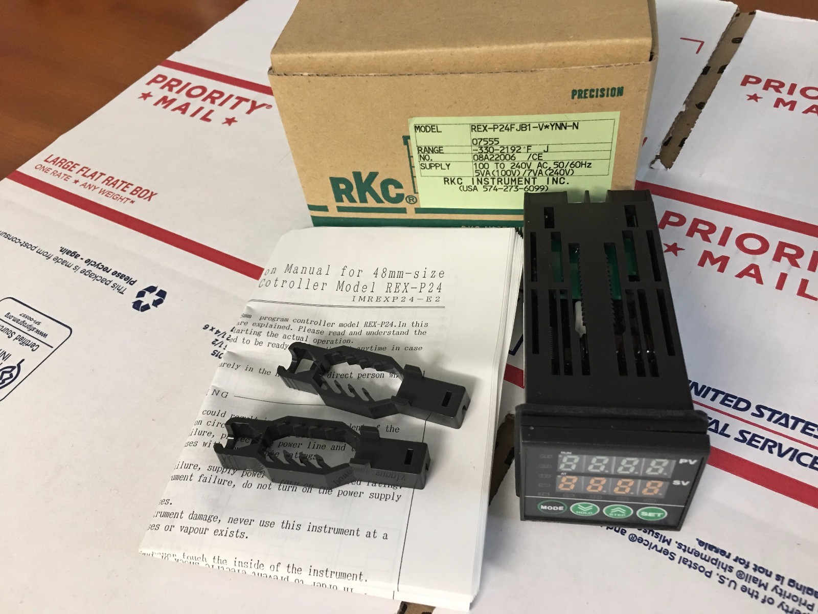 RKC REX-P24 FJ14-8*NAN-1 TEMPERATURE CONTROLLER for sale online | eBay