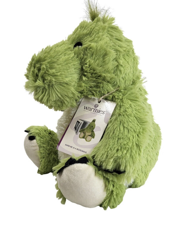 Warmies+CP-DIN-1+Stuffed+Animals+Dinosaur+Green for sale online | eBay