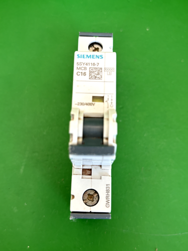 Siemens 5SY4116-7 C16 16A MCB | eBay UK