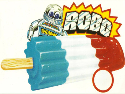 Robo Robot Popsicle Ice Cream Truck High Quality Metal Magnet 3x4 ...
