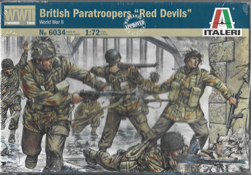 Italeri WWII British Paratroopers 'Red Devils' in 1/72 6034 ST | eBay