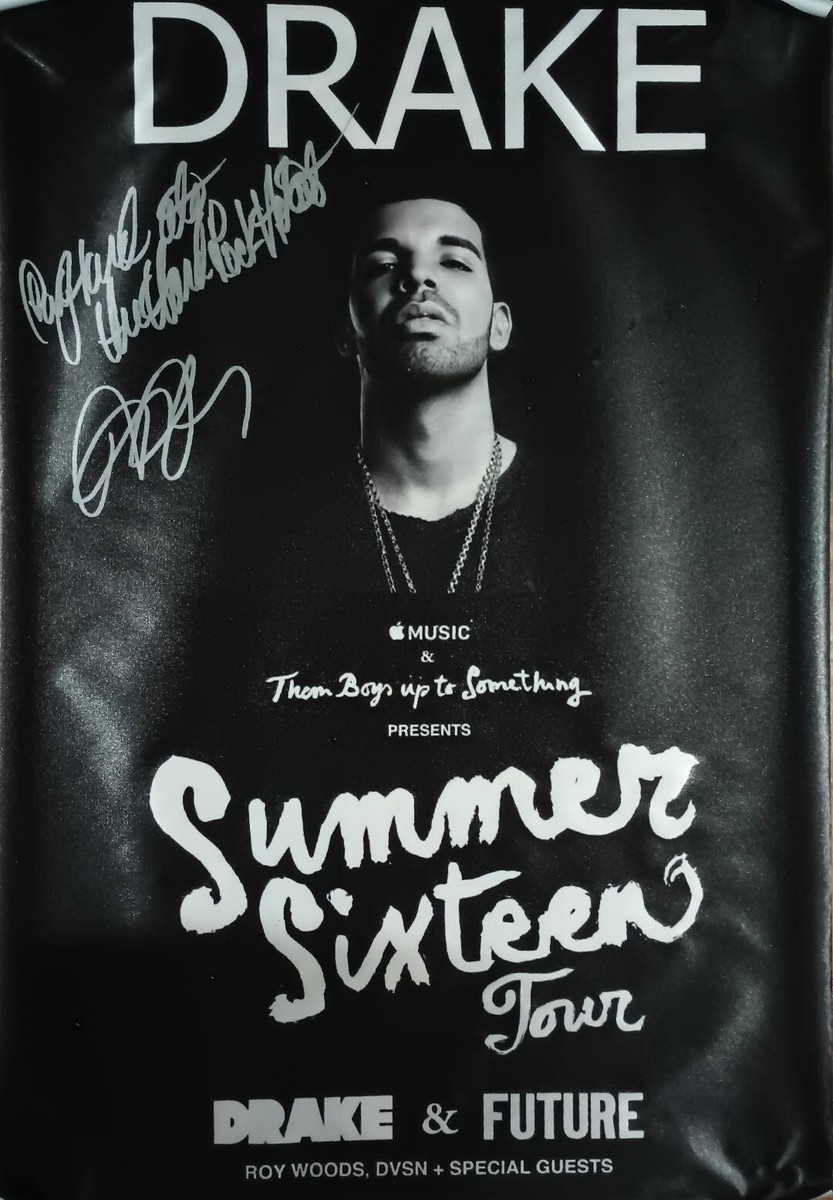 Drake Would You Like A Tour Poster