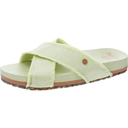 Vionic Beach Womens Panama Green Slide Sandals Shoes 8 Medium (B,M ...