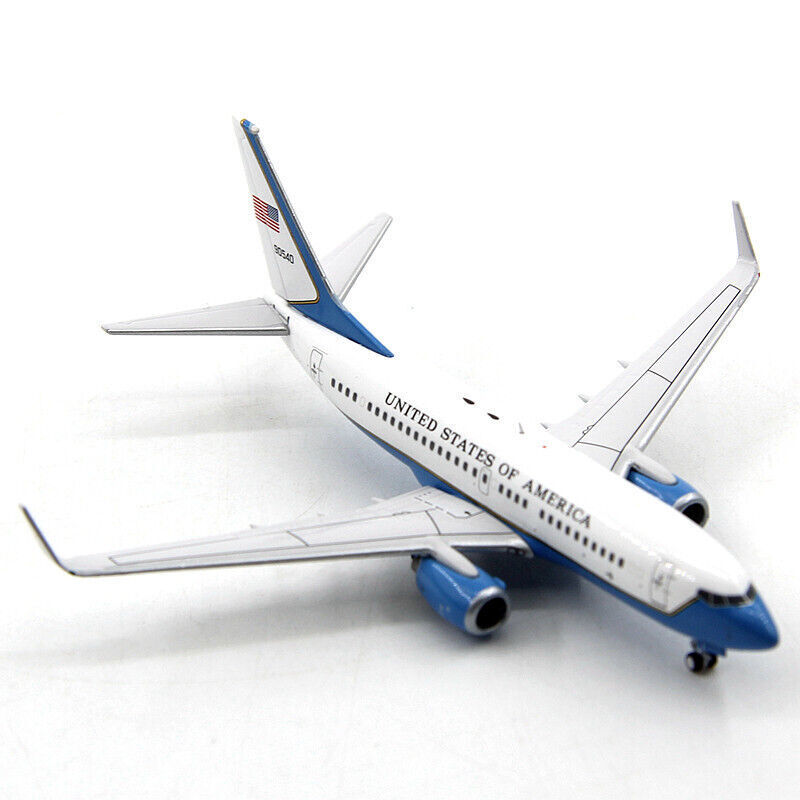 1:400 Panda UNITED STATES OF AMERICA Boeing C-40C BBJ Airplane Diecast ...