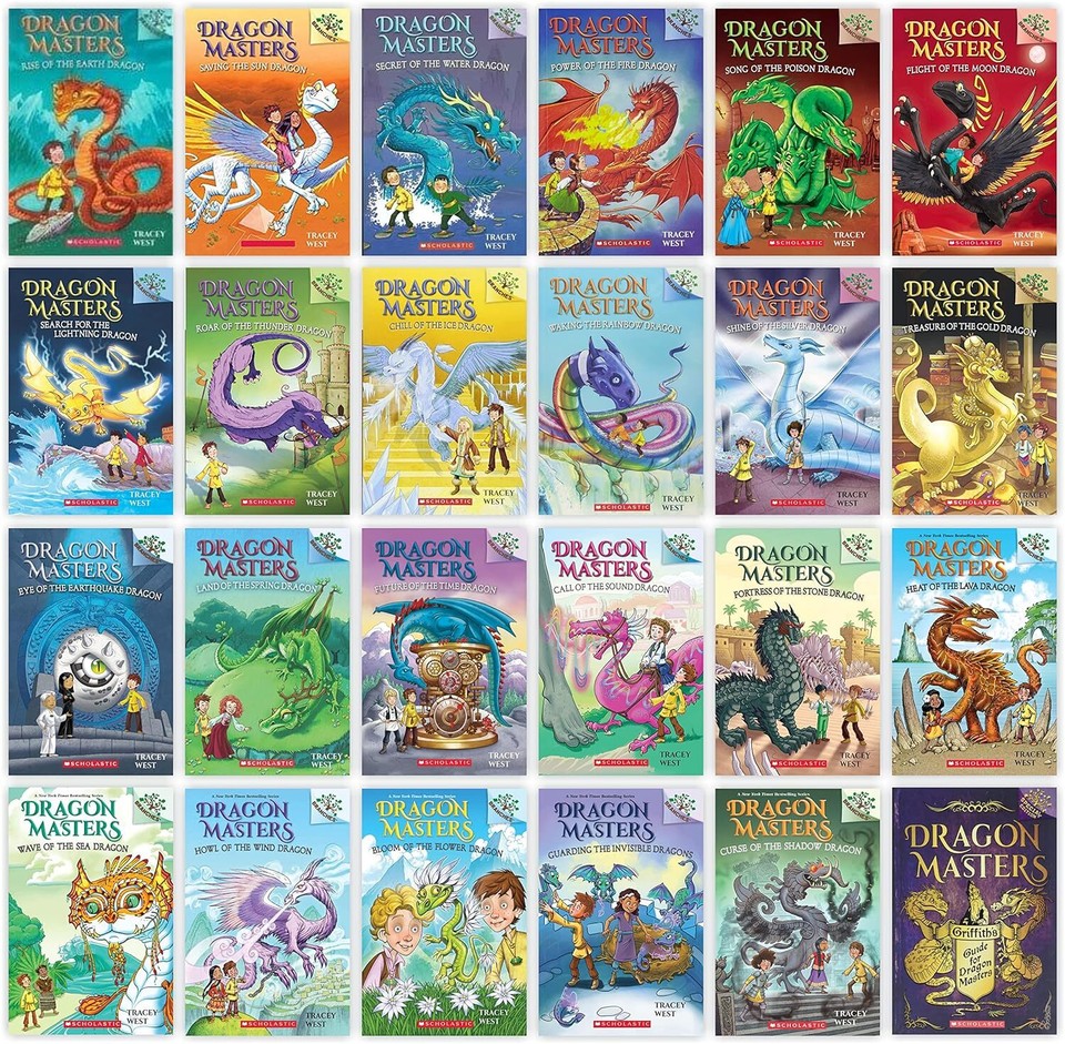 Dragon Masters: The Complete Series Set Collection Books 1-27 +2 ...