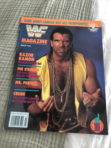 WWF March 1993 Magazine wwe Razor Ramon Scott Hall Nwo Wwe Wcw Aew | eBay