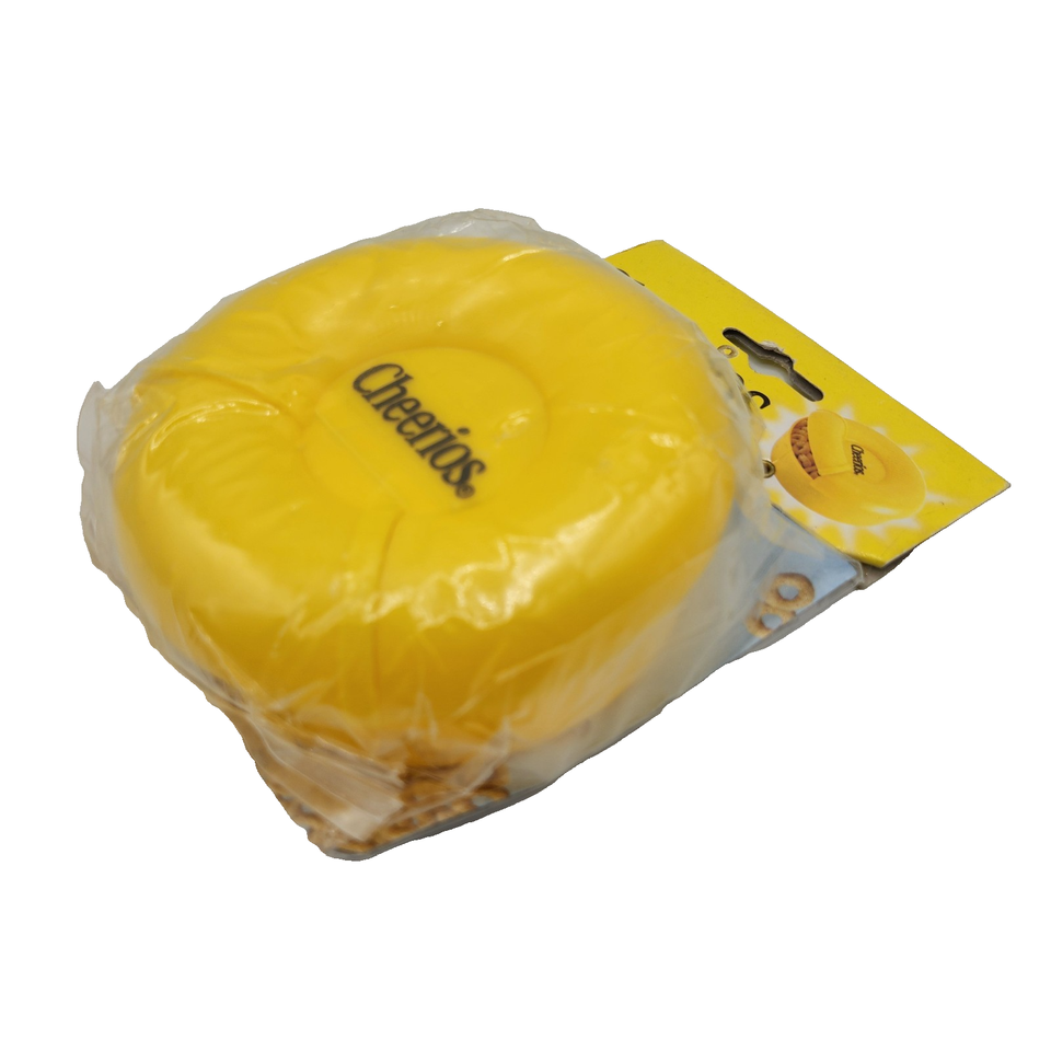 Vintage 2002 Cheerios Cereal Container Yellow Bowl Holds 1 Cup A ...