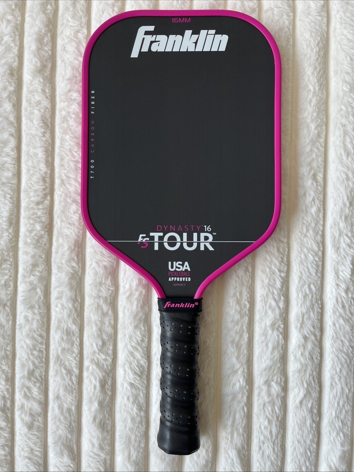 New Franklin Fs Tour Dynasty 16mm Pickleball Paddle 16mm Pink | eBay