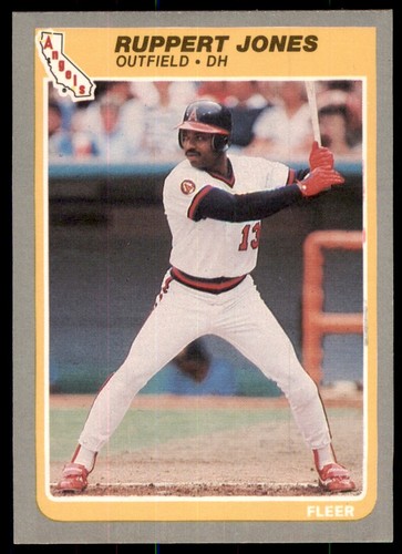 1985 Fleer Update Ruppert Jones Baseball Cards #U-63 | eBay