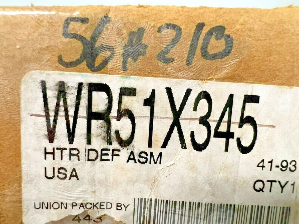 Genuine OEM GE Refrigerator Defrost Heater Element WR51X345 | eBay