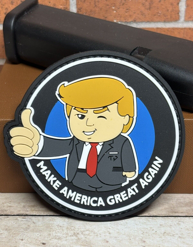 PVC Tactical Morale Patch, Maga Trump Patch, Make America Great Again Patch | eBay