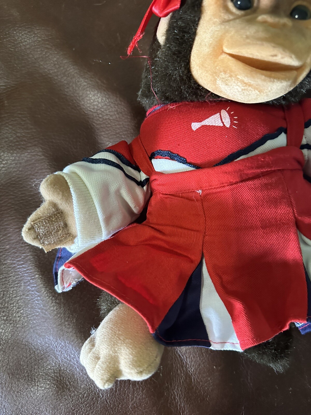 Vintage Hosung Plush Cheer Leader Monkey Puppet 1994 | eBay