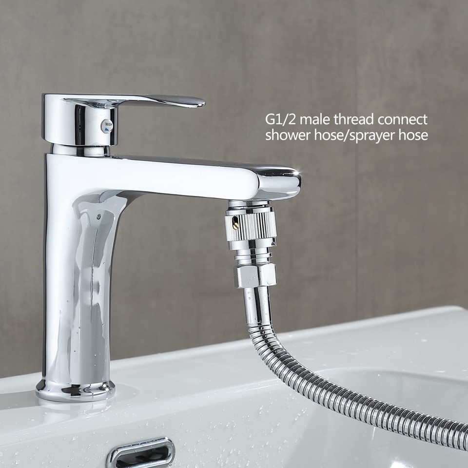 Sink Faucet Quick Connector,Faucet Adapter for Sink Connection Shower ...