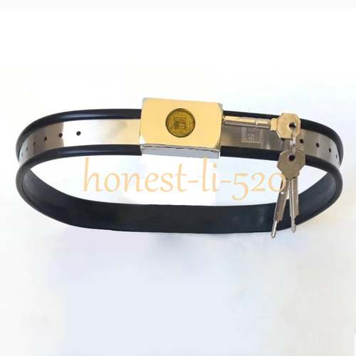 Stainless Steel Adjustable Chastity Belt Metal Waist Band Binding ...