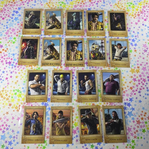 [YOU PICK] Ryu Ga Gotoku Majima Trading Card Pirate Yakuza Hawaii Like ...