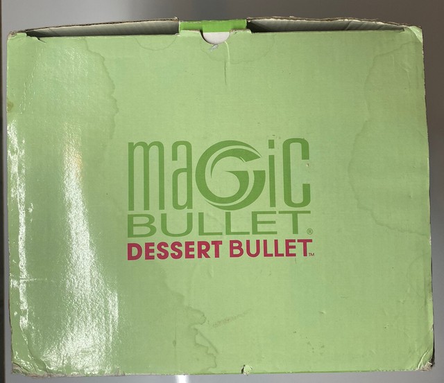 Magic Bullet Dessert Bullet DBR-0101 Blender - White for sale online | eBay