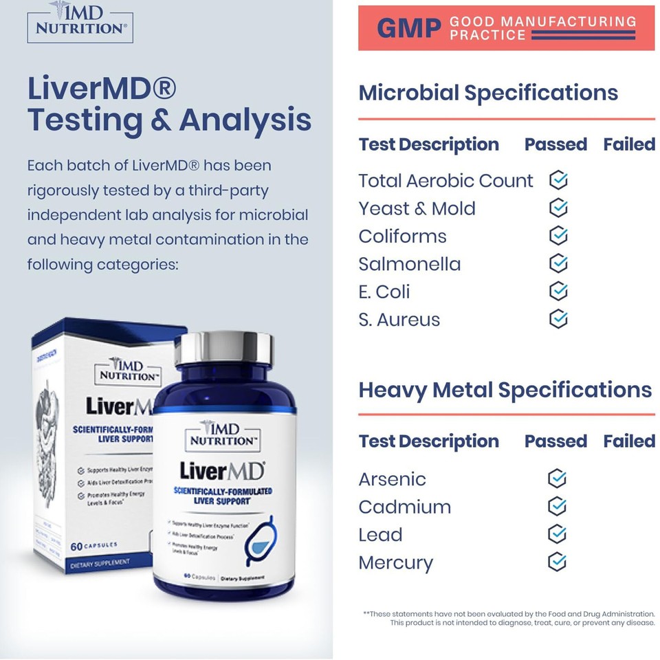 3Pcs 1Md Liver Md Liver Repair Support Supplement New Liver Health ...