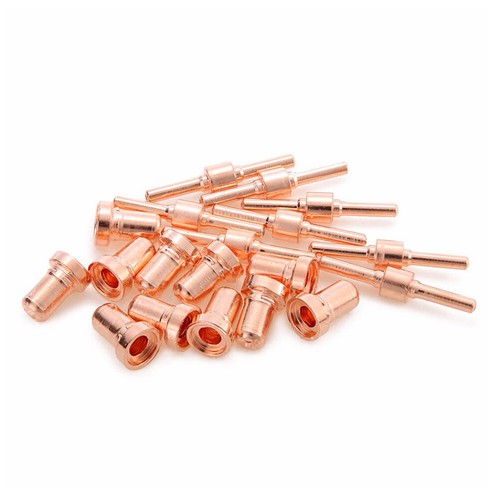 65PCS Plasma Cutter Tip Electrodes Nozzles Rings Caps Kit Consumable ...