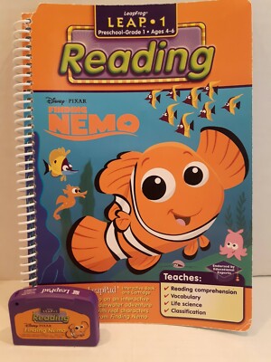 LeapFrog LeapPad - Disney/Pixar's Finding Nemo - Book & Cartridge Set ...