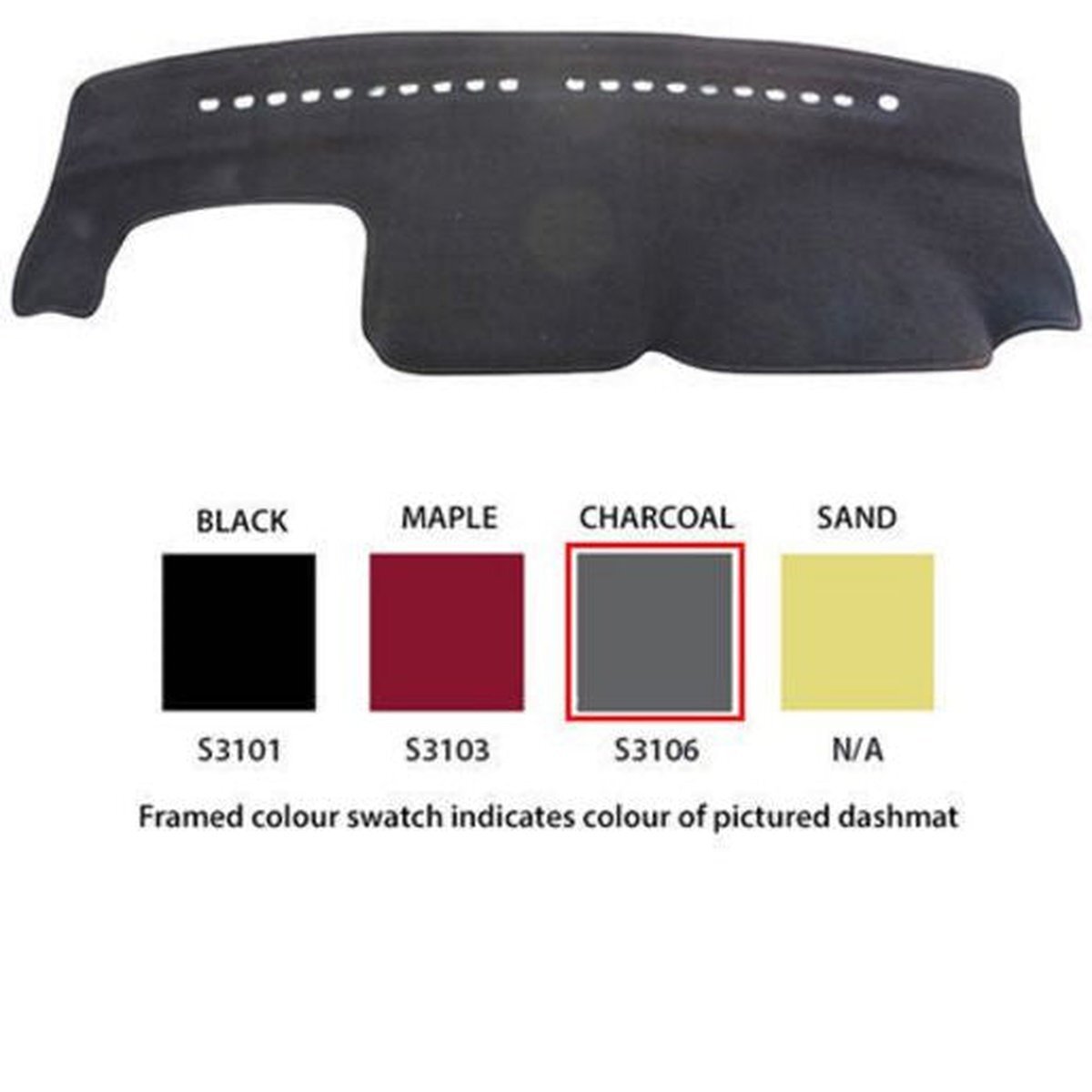 Sunland Dashmat Black compatible with SUZUKI JIMNY SN413/T6 S3101 | eBay