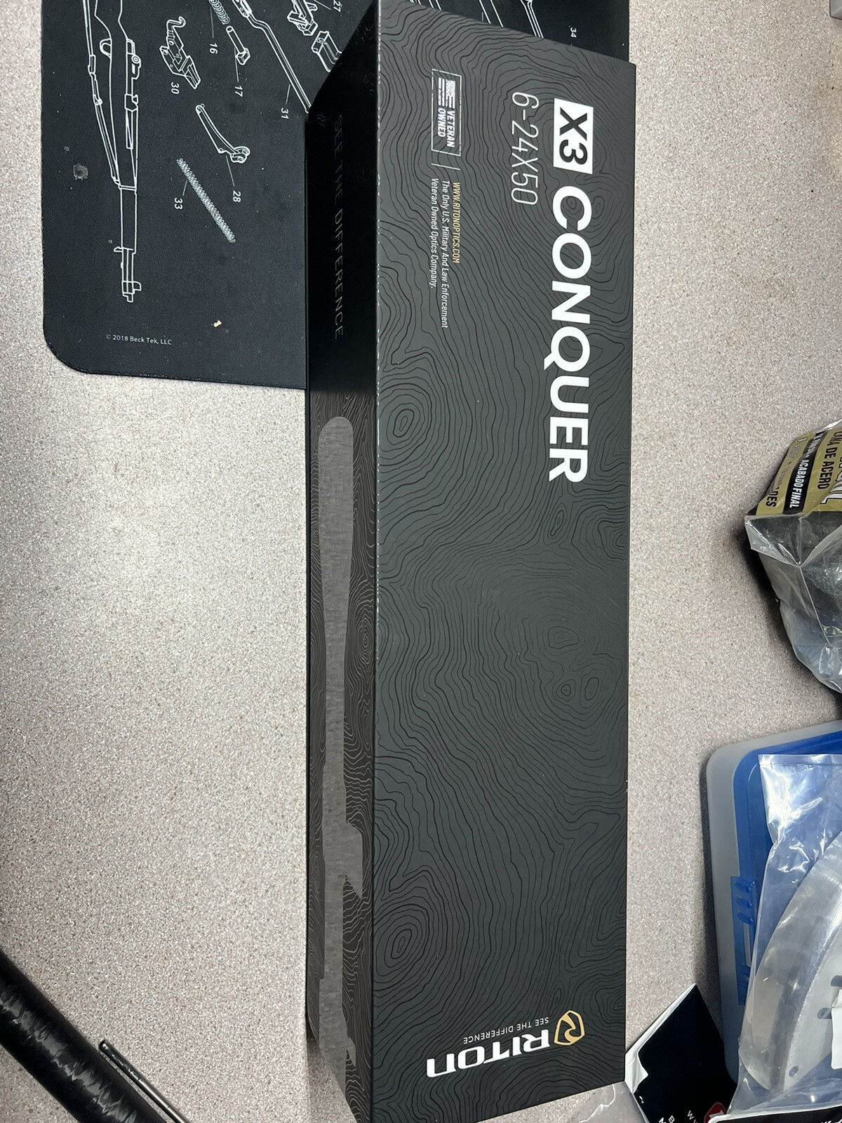 Riton Optics X3 Conquer 6-24x50mm Rifle Scope for sale online | eBay