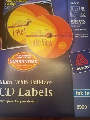 Avery Dennison 8960 CD Label 72782089603| eBay