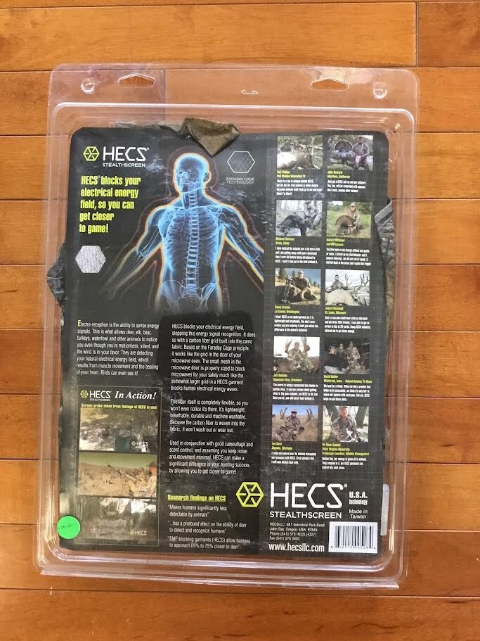 HECS Stealthscreen 3 Piece Camo Outfit Size M Realtree Xtra | eBay