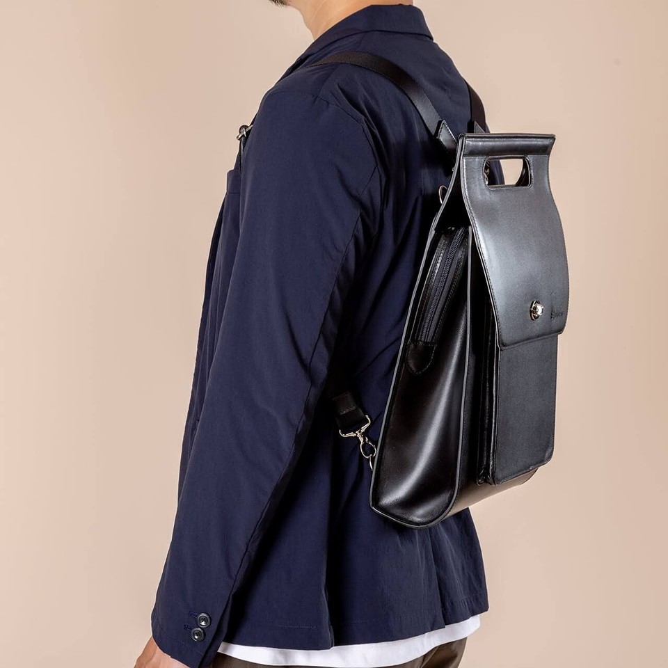Totte Japanese Leather Bag Backpack. Made in Japan. Japanese Himeji ...