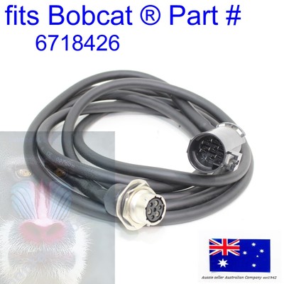 fits Bobcat 7 Pin Connector ACD Input Wiring Harness 6718426 T190 T200 ...
