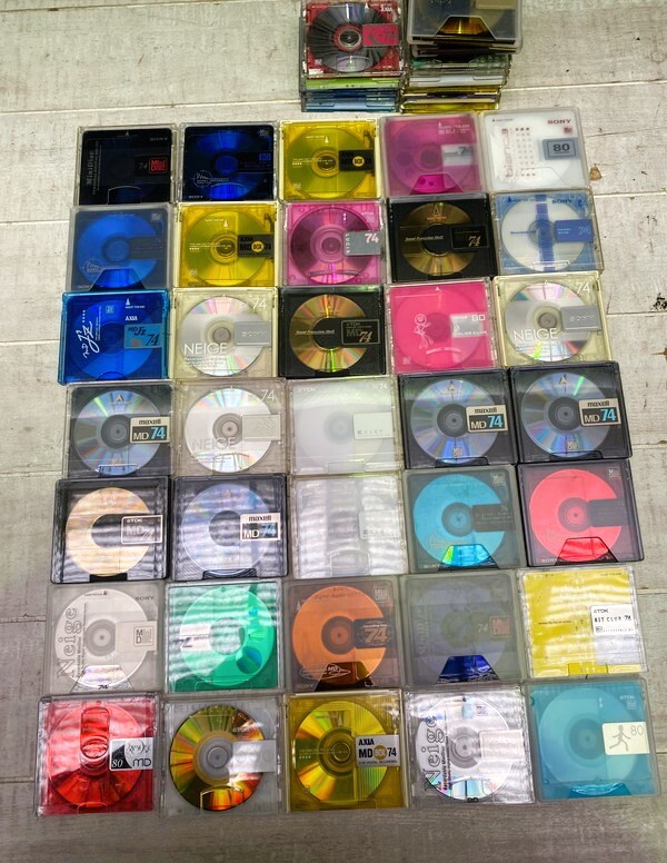 Used MD Mini Disk Set 10 20 30 40 or 50 Recordable 80/74 min from Japan ...