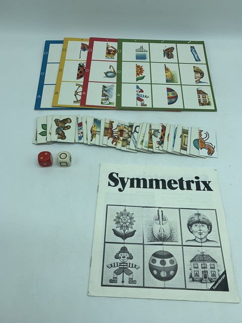 Vintage Symmetrix Board Matching Game by Ravensburger COMPLETE 1980 for sale online | eBay