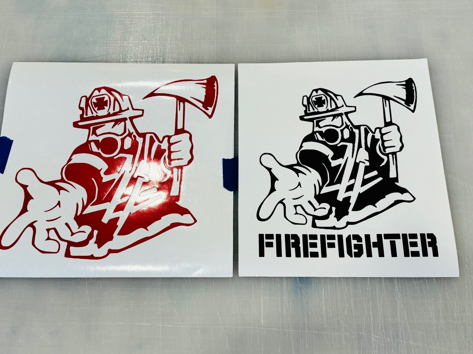 Firefighter Vinyl Decal - Many Color & Size Options & FREE Shipping ...