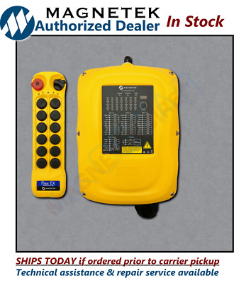 Magnetek Flex-12EX2-01-1T - Overhead Crane Hoist Radio Remote Control ...