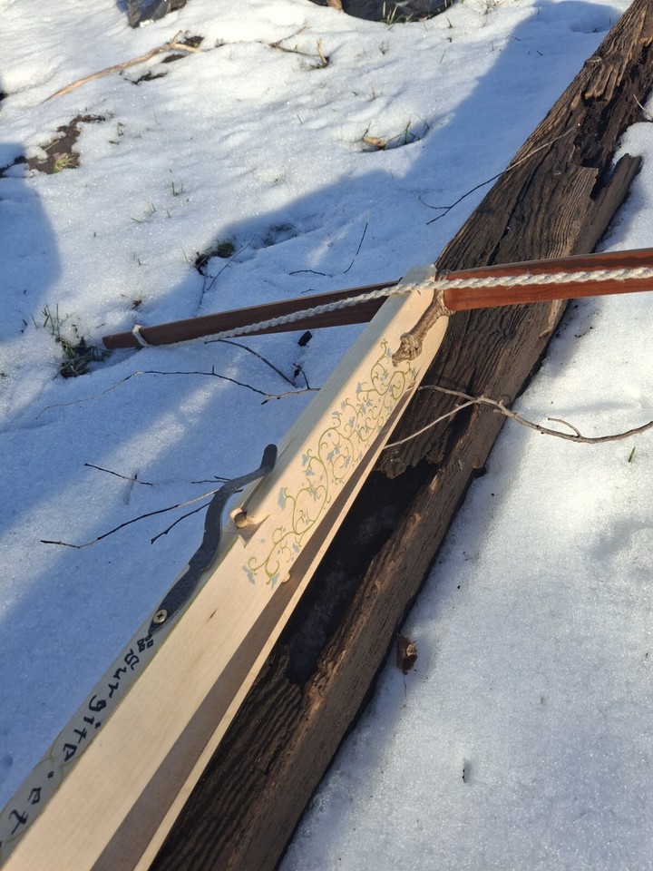 Light Medieval Crossbow -Hand-Painted- | eBay