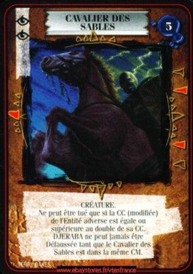 Cavalier des sables [Limited] French Kult CCG | eBay