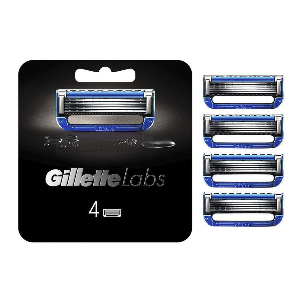 Gillette Labs Men's Heated Razor Replacement Blades - 4 Pack for sale ...