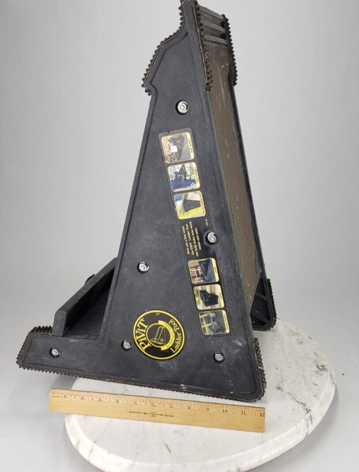 Pivit Ladder Tool Safety Stabilizer Pivot Leveler Black - Roof Level | eBay