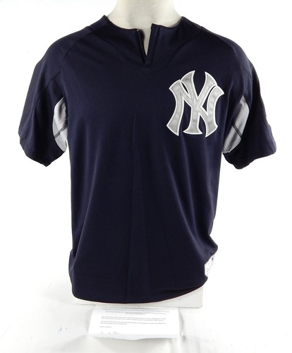 2018 New York Yankees Raynel Espinal #98 Game Issued P Used Navy ...