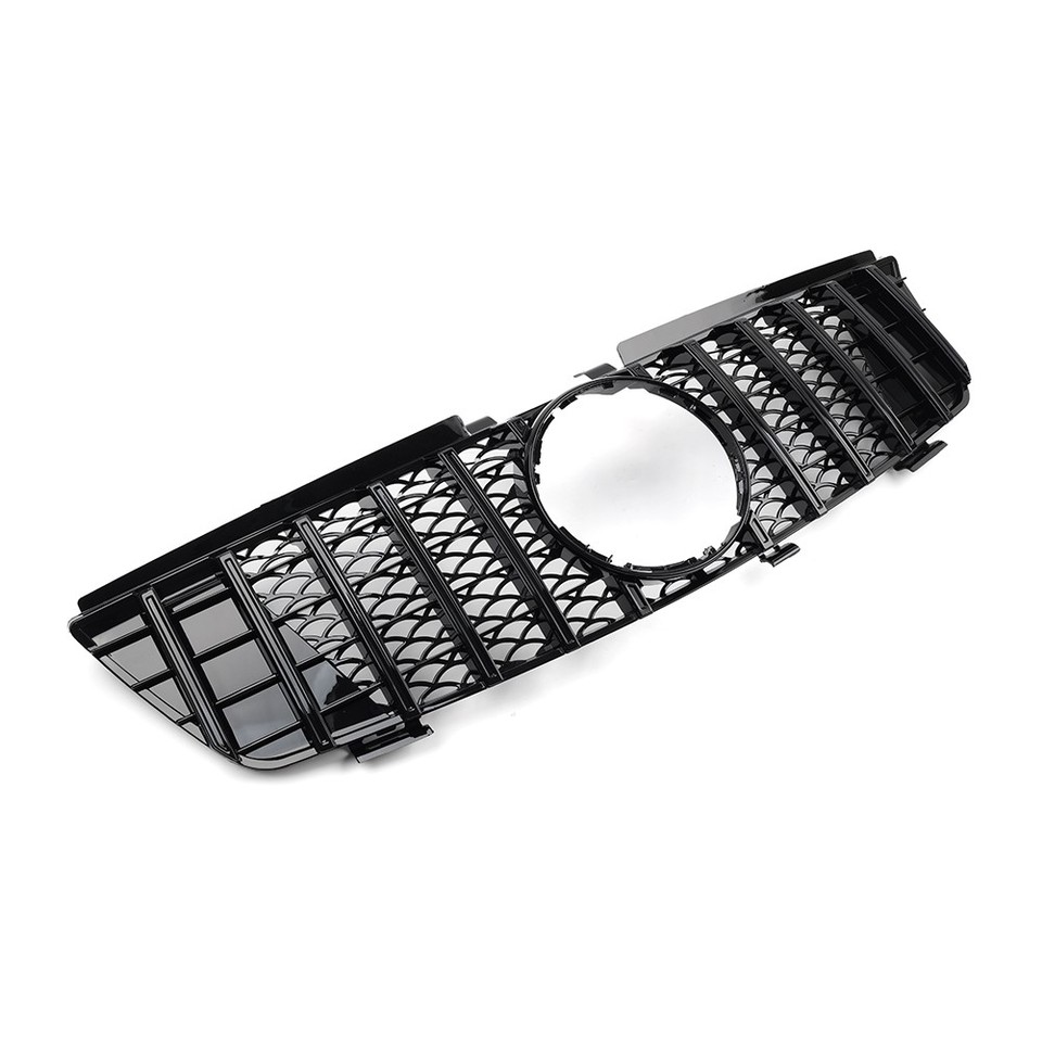 Fit Benz ML Class W164 2005-08 08 06 GTR Style Front Bumper Radiator ...